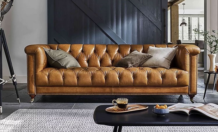 What Is a Chesterfield Sofa? (Furniture Glossary)