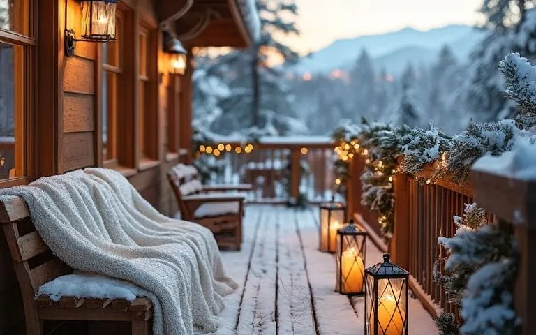 23 Winter Deck Decor Ideas For a a Winter Retreat - Chosen Furniture