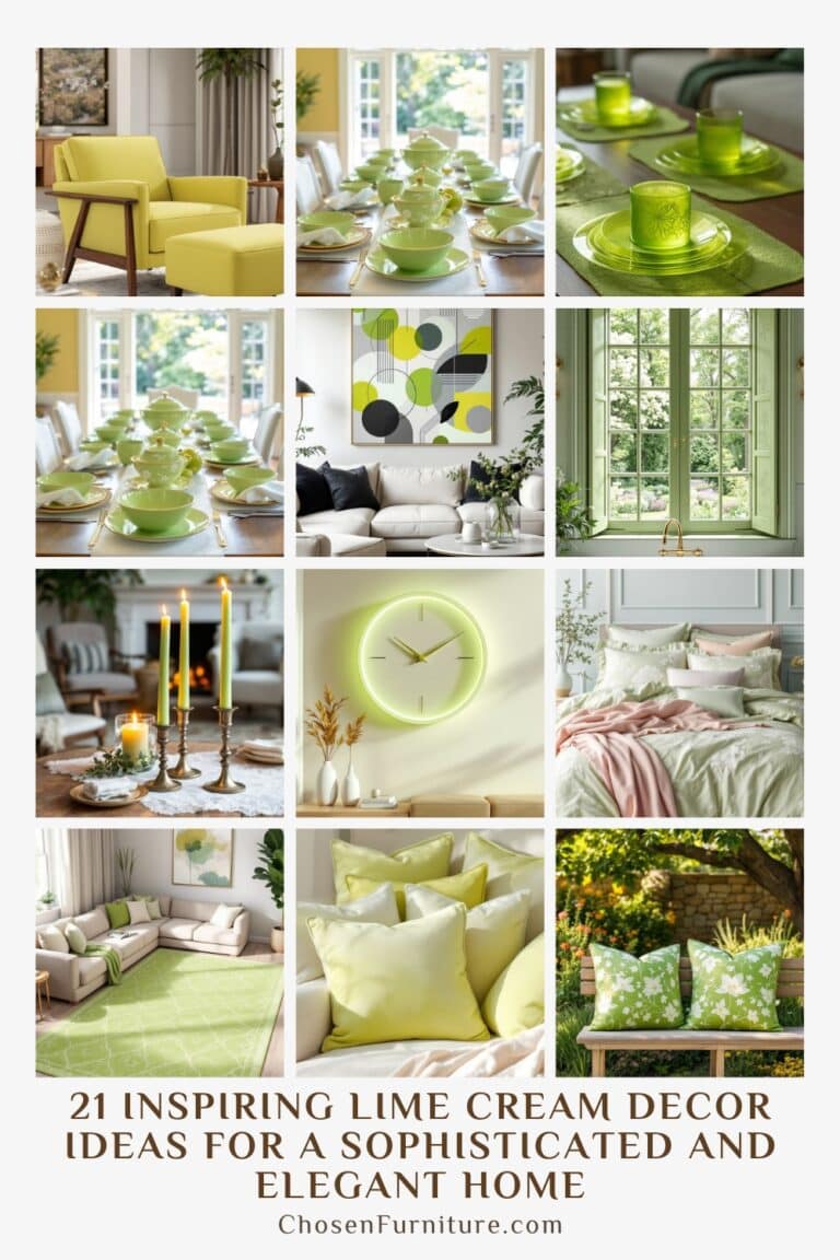 21 Lime Cream Color Decor Ideas for an Elegant Home - Chosen Furniture