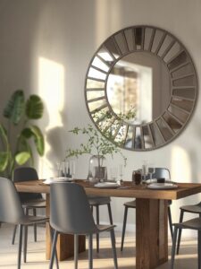 15 Stunning Dining Room Mirror Ideas - Chosen Furniture
