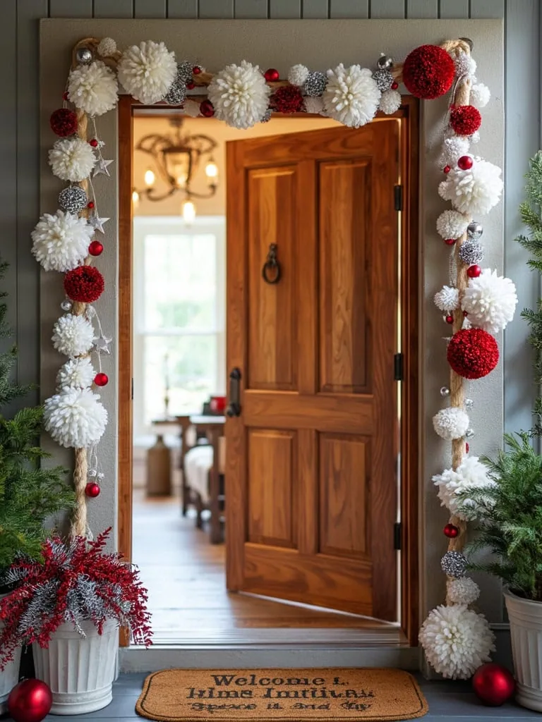 17 Winter Boho Front Door Decor Ideas - Chosen Furniture