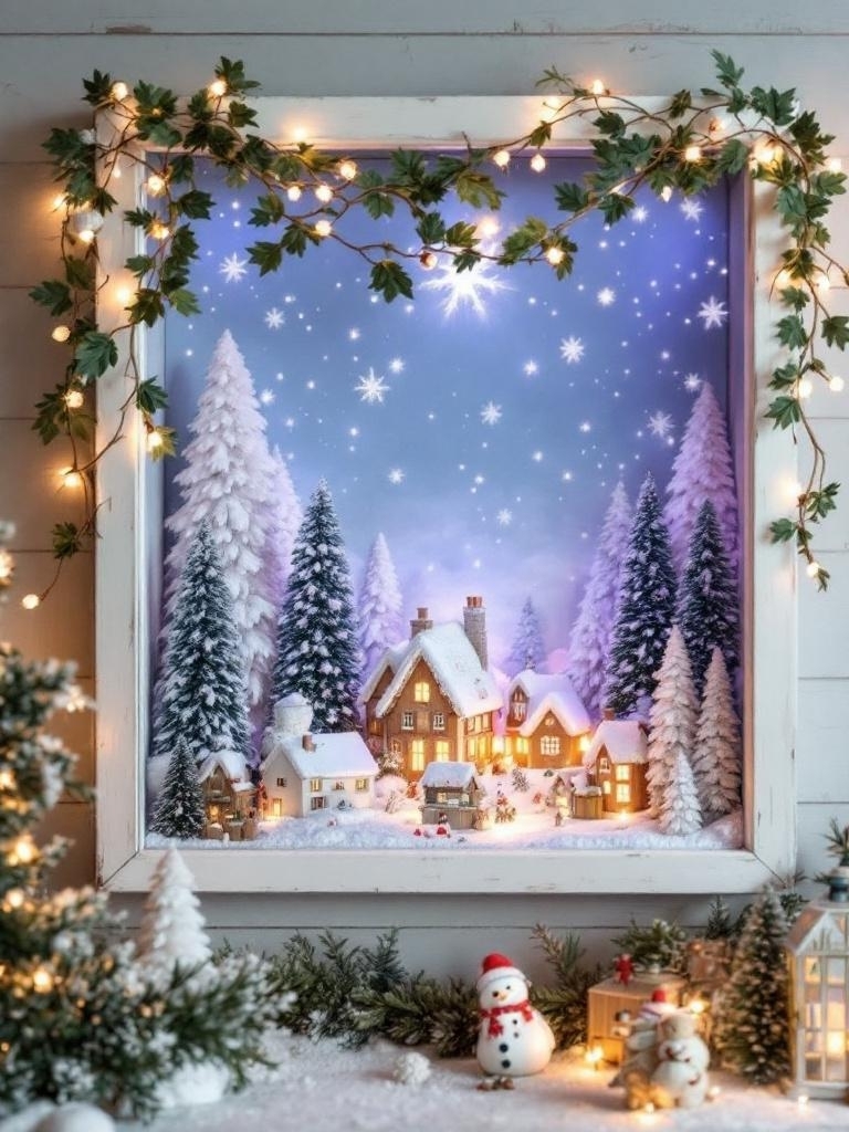 15 Whimsical Christmas Village Decor Ideas - Chosen Furniture