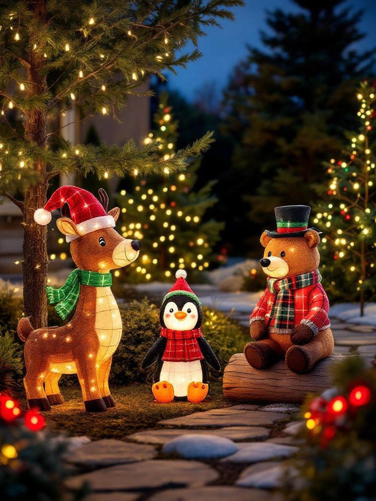 25 Amazing Outdoor Christmas Decorations - Chosen Furniture