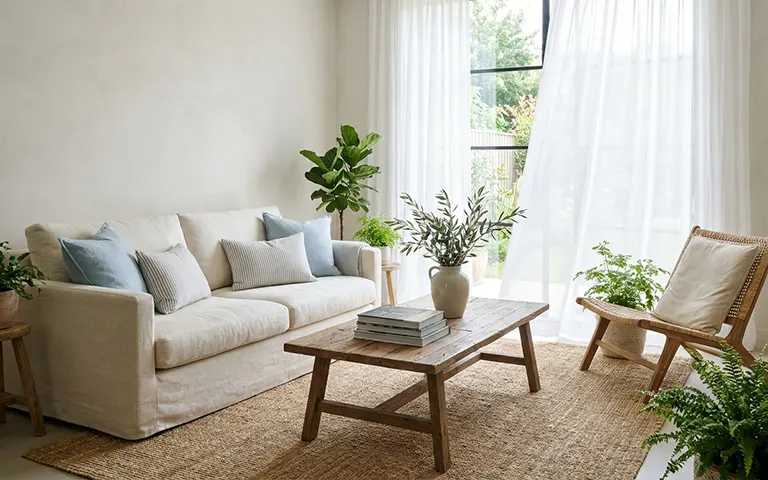 Living Room Summer Decor That Feels Modern - Chosen Furniture
