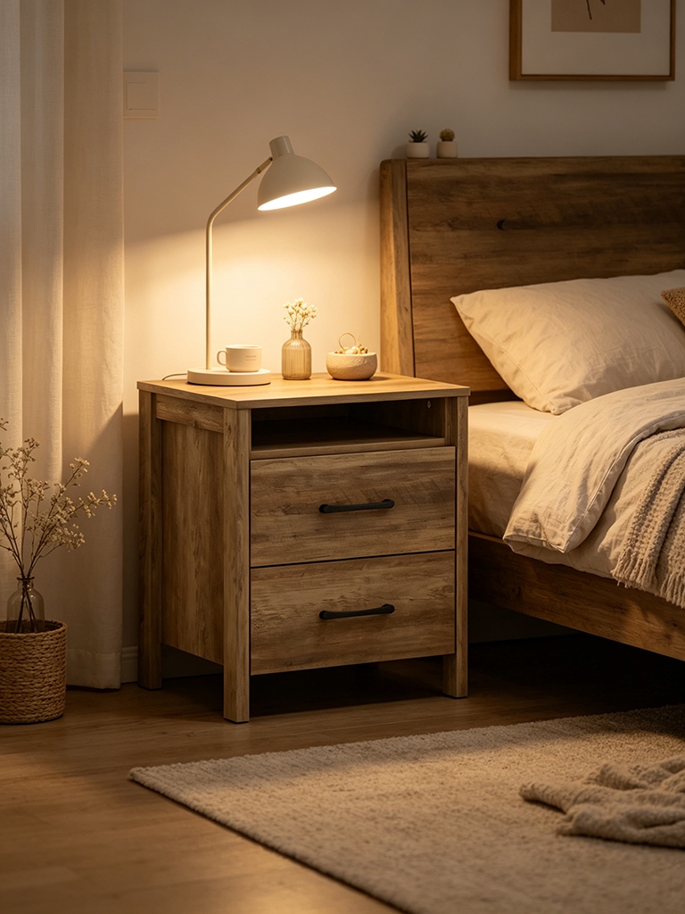 11 Small Bedroom Nightstands That Maximize Every Inch - Chosen Furniture